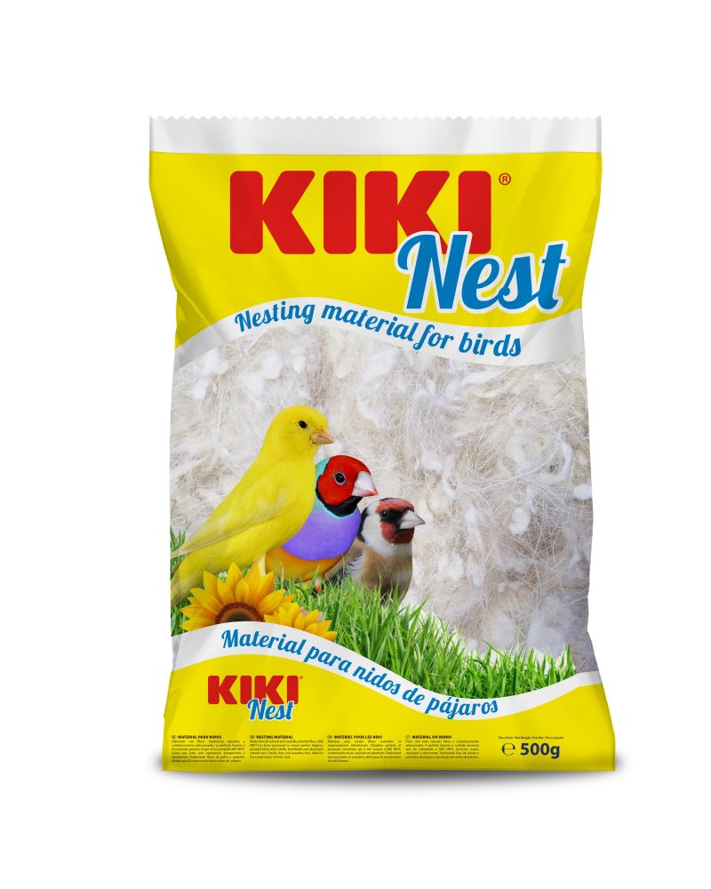 Kiki Pelo Blanco para Nidos Bolsa 500 gr